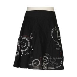 Desigual Rock Damen Größe XXL Second Hand schwarz