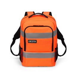Dicota Hi-Vis Base - Rucksack - 24 L - 600D RPET - orange