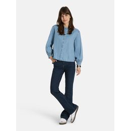LIEBLINGSST&Uuml;CK LIEBLINGSST&Uuml;CK Bluse 'Evita' Damen Gr&ouml;&szlig;e XL blue denim