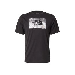 The North Face Funktionsshirt 'Foundation' Herren Größe L schwarz / weiß