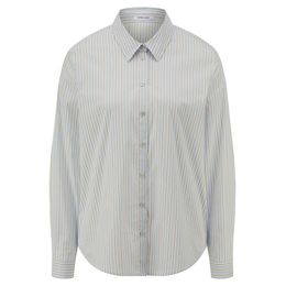 Peter Hahn - Bluse, blau, Gr. 42 / M - Baumwolle