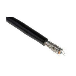 BELDEN Mehradriges Kabel PVC 1x2x0.36mm&sup2; Verzinntes Kupfer Schwarz 152m - 3106A 010500