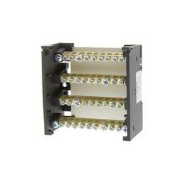 Entrelec Distribution Terminal Block, Verschraubung, 36 Pole, 600V, 80A, 16mm&sup2;, Grau - 1SNA179534R2200