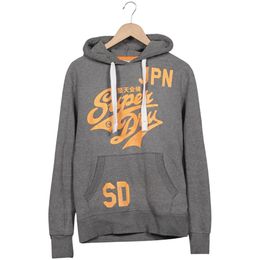 Superdry Kapuzenpullover Herren Größe S Second Hand grau