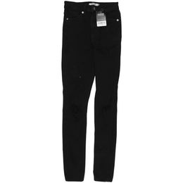 NA-KD Jeans Damen Gr&ouml;&szlig;e 24 Second Hand schwarz