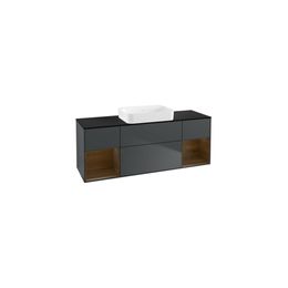 Villeroy & Boch V&B Waschtischunterschrank Wandbeleuchtung Finion 160x60,3x50,1cm, Rg wa ven, md bl. m Lac ; Villeroy & Boch (G742GNHG)