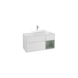 Villeroy & Boch V&B Waschtischunterschrank Wandbeleuchtung Finion 120cm, Pl w m, Reg Oli. m Lac, wh. m Lac ; Villeroy & Boch (G831GMMT)