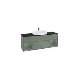 Villeroy & Boch V&B Waschtischunterschrank Wandbeleuchtung Finion 160cm, Pl b m, Rg Oli. m Lac, Oli. m Lac ; Villeroy & Boch (G452GMGM)