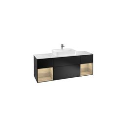 Villeroy & Boch V&B Waschtischunterschrank Wandbeleuchtung Finion 160cm, Pl wh. m, Reg Oa ven, bla m Lac ; Villeroy & Boch (G451PCPD)