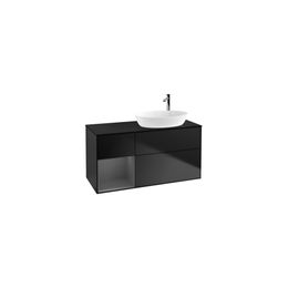 Villeroy & Boch V&B Waschtischunterschrank Wandbeleuchtung Finion 120cm, Pl b m, Rg A m Lac, bla m Lac ; Villeroy & Boch (G922GKPD)