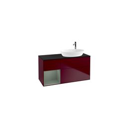 Villeroy & Boch V&B Waschtischunterschrank Wandbeleuchtung Finion 120cm, Pl bla m, Reg Oli. m Lac, Peo m ; Villeroy & Boch (G922GMHB)