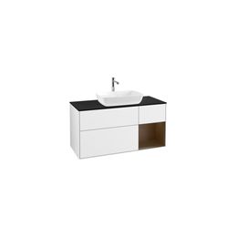 Villeroy & Boch V&B Waschtischunterschrank Wandbeleuchtung Finion 120cm, Pl b m, Reg wal ven, glo wh. Lac ; Villeroy & Boch (G832GNGF)