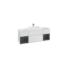 Villeroy & Boch V&B Waschtischunterschrank Wandbeleuchtung Finion 160cm, Pl wh. m, Reg md m Lac, wh. m Lac ; Villeroy & Boch (G451HGMT)