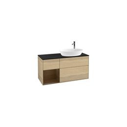 Villeroy & Boch V&B Waschtischunterschrank Wandbeleuchtung Finion 120cm, Pl bla m, Reg wal ven, Oa ven ; Villeroy & Boch (G922GNPC)