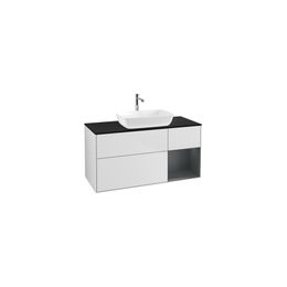 Villeroy & Boch V&B Waschtischunterschrank Wandbeleuchtung Finion 120cm, Pl bla m, Reg md m Lac, wh. m Lac ; Villeroy & Boch (G832HGMT)