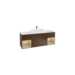 Villeroy & Boch V&B Waschtischunterschrank Wandbeleuchtung Finion 160cm, Pl wh. m, Reg Oa ven, wal ven ; Villeroy & Boch (G451PCGN)
