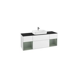 Villeroy & Boch V&B Waschtischunterschrank Wandbeleuchtung Finion 160cm, Pl b m, Rg Ol m Lac, glo wh. Lac ; Villeroy & Boch (G452GMGF)