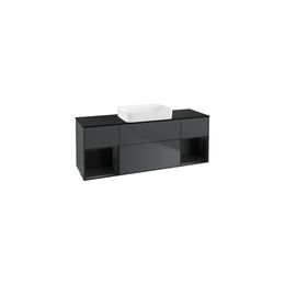 Villeroy & Boch V&B Waschtischunterschrank Wandbeleuchtung Finion 160x60,3x50,1cm, Rg b m La, md bl. m Lac ; Villeroy & Boch (G742PDHG)
