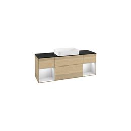 Villeroy & Boch V&B Waschtischunterschrank Wandbeleuchtung Finion 160x60,3x50,1cm, Reg wh. m Lac, Oa ven ; Villeroy & Boch (G742MTPC)