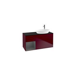 Villeroy & Boch V&B Waschtischunterschrank Wandbeleuchtung Finion 120cm, Pl b m, Reg Anthrac. m Lac, Peo m ; Villeroy & Boch (G922GKHB)