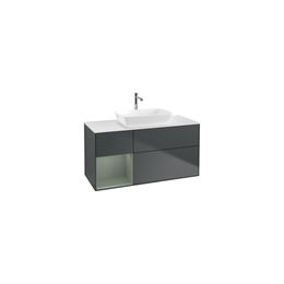 Villeroy & Boch V&B Waschtischunterschrank Wandbeleuchtung Finion 120cm, Pl w m, Rg Ol m Lac, md bl. m Lac ; Villeroy & Boch (G821GMHG)