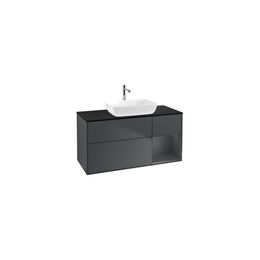 Villeroy & Boch V&B Waschtischunterschrank Wandbeleuchtung Finion 120cm, Pl b m, Rg md m Lac, md bl. m Lac ; Villeroy & Boch (G832HGHG)