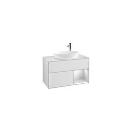 Villeroy & Boch V&B Waschtischunterschrank Wandbeleuchtung Finion 100, Pl wh. m, Reg wh. m Lac, wh. m Lac ; Villeroy & Boch (G901MTMT)
