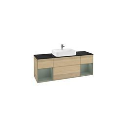 Villeroy & Boch V&B Waschtischunterschrank Wandbeleuchtung Finion 160cm, Pl bla m, Reg Oli. m Lac, Oa ven ; Villeroy & Boch (G452GMPC)