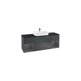 Villeroy & Boch V&B Waschtischunterschrank Wandbeleuchtung Finion 160cm, Pl b m, Rg A m Lac, md bl. m Lac ; Villeroy & Boch (G452GKHG)