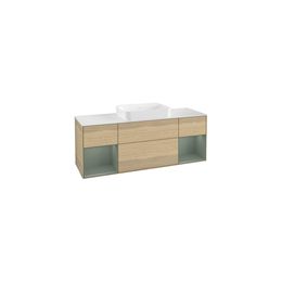 Villeroy & Boch V&B Waschtischunterschrank Wandbeleuchtung Finion 160x60,3x50,1cm, Reg Oli. m Lac, Oa ven ; Villeroy & Boch (G741GMPC)