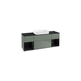 Villeroy & Boch V&B Waschtischunterschrank Wandbeleuchtung Finion 160x60,3x50,1cm, Rg b m Lac, Oli. m Lac ; Villeroy & Boch (G742PDGM)