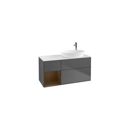 Villeroy & Boch V&B Waschtischunterschrank Wandbeleuchtung Finion 120cm, Pl wh. m, Reg wal ven, Anthrac. m ; Villeroy & Boch (G921GNGK)