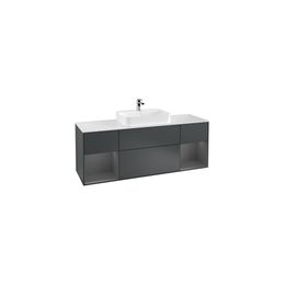 Villeroy & Boch V&B Waschtischunterschrank Wandbeleuchtung Finion 160cm, Pl w m, Rg A m Lac, md bl. m Lac ; Villeroy & Boch (G451GKHG)