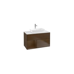 Villeroy & Boch V&B Waschtischunterschrank Wandbeleuchtung Finion 100, Pl wh. m, Reg wal ven, wal ven ; Villeroy & Boch (G771GNGN)