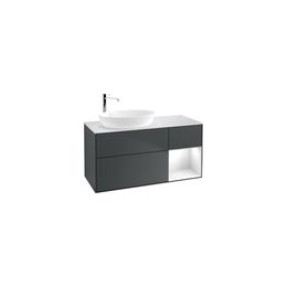 Villeroy & Boch V&B Waschtischunterschrank Wandbeleuchtung Finion 120cm, Pl w m, Rg g w Lac, md bl. m Lac ; Villeroy & Boch (G931GFHG)