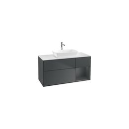 Villeroy & Boch V&B Waschtischunterschrank Wandbeleuchtung Finion 120cm, Pl w m, Rg md m Lac, md bl. m Lac ; Villeroy & Boch (G831HGHG)