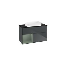 Villeroy & Boch V&B Waschtischunterschrank Wandbeleuchtung Finion 100x60,3 cm, Rg l Ol m Lac, md bl. m Lac ; Villeroy & Boch (G652GMHG)