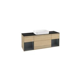 Villeroy & Boch V&B Waschtischunterschrank Wandbeleuchtung Finion 160x60,3x50,1cm, Reg md m Lac, Oa Veneer ; Villeroy & Boch (G742HGPC)