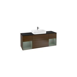 Villeroy & Boch V&B Waschtischunterschrank Wandbeleuchtung Finion 160cm, Pl bla m, Reg Oli. m Lac, wal ven ; Villeroy & Boch (G452GMGN)