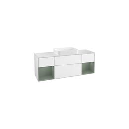 Villeroy & Boch V&B Waschtischunterschrank Wandbeleuchtung Finion 160x60,3x50,1cm, Rg Ol m La, glo wh. Lac ; Villeroy & Boch (G741GMGF)