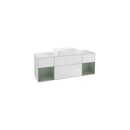 Villeroy & Boch V&B Waschtischunterschrank Wandbeleuchtung Finion 160x60,3x50,1cm, Rg Ol m Lac, wh. m Lac ; Villeroy & Boch (G741GMMT)