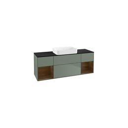 Villeroy & Boch V&B Waschtischunterschrank Wandbeleuchtung Finion 160x60,3x50,1cm, Reg wal ven, Oli. m Lac ; Villeroy & Boch (G742GNGM)