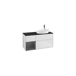 Villeroy & Boch V&B Waschtischunterschrank Wandbeleuchtung Finion 120cm, Pl b m, Rg A m Lac, wh. m Lac ; Villeroy & Boch (G922GKMT)
