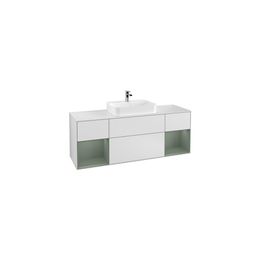 Villeroy & Boch V&B Waschtischunterschrank Wandbeleuchtung Finion 160cm, Pl w m, Reg Oli. m Lac, wh. m Lac ; Villeroy & Boch (G451GMMT)
