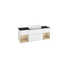 Villeroy & Boch V&B Waschtischunterschrank Wandbeleuchtung Finion 160x60,3x50,1cm, Reg Oa ven, glo wh. Lac ; Villeroy & Boch (G742PCGF)