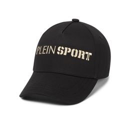Plein Sport Sportcap Herren Gr&ouml;&szlig;e 55/60 gold / schwarz