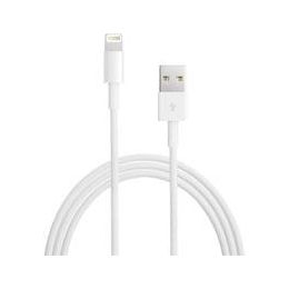 Apple USB 2.0 Adapterkabel, USB-A Stecker > Lightning Stecker wei&szlig;, 2 Meter