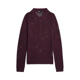G-Star Raw G-STAR Pullover 'Pointelle' Damen Gr&ouml;&szlig;e L weinrot