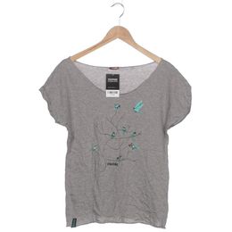 Iriedaily T-Shirt Damen Gr&ouml;&szlig;e S Second Hand grau