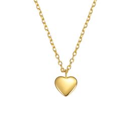 Hey Happiness Necklace 'Love Heart' female Gold size Onesize